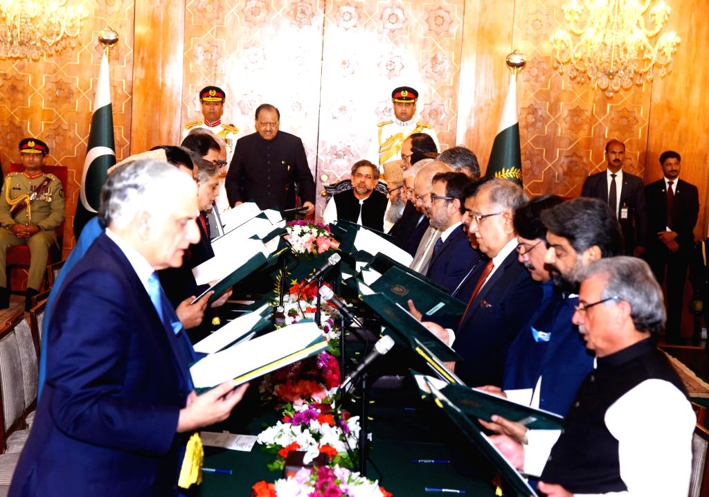 PAKISTAN-ISLAMABAD-CABINET-OATH