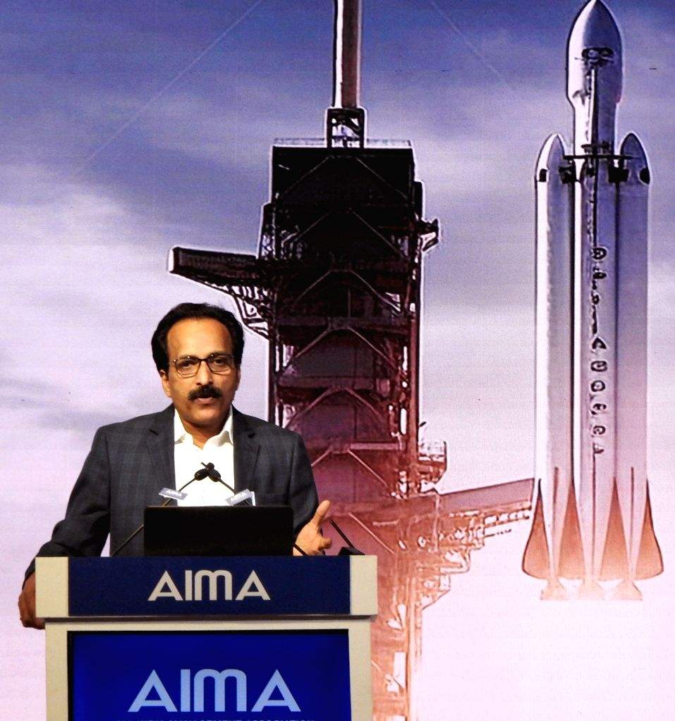 ISRO Chairman S. Somnath addresses during the 50th National Management ...
