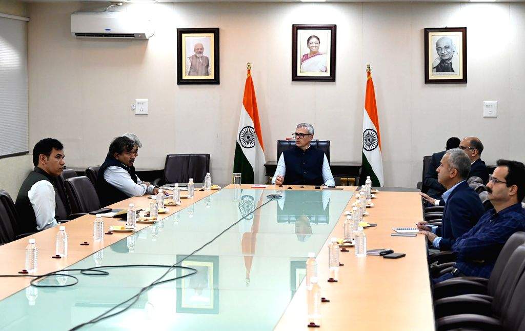 J&K CM Reviews Border Situation