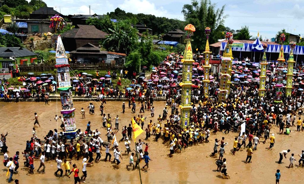 Jaintia Hills:Behdienkhlam festival celebrations