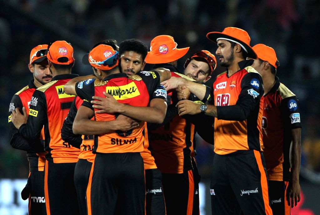 IPL: Hyderabad beat Rajasthan to claim top spot (Second Lead)