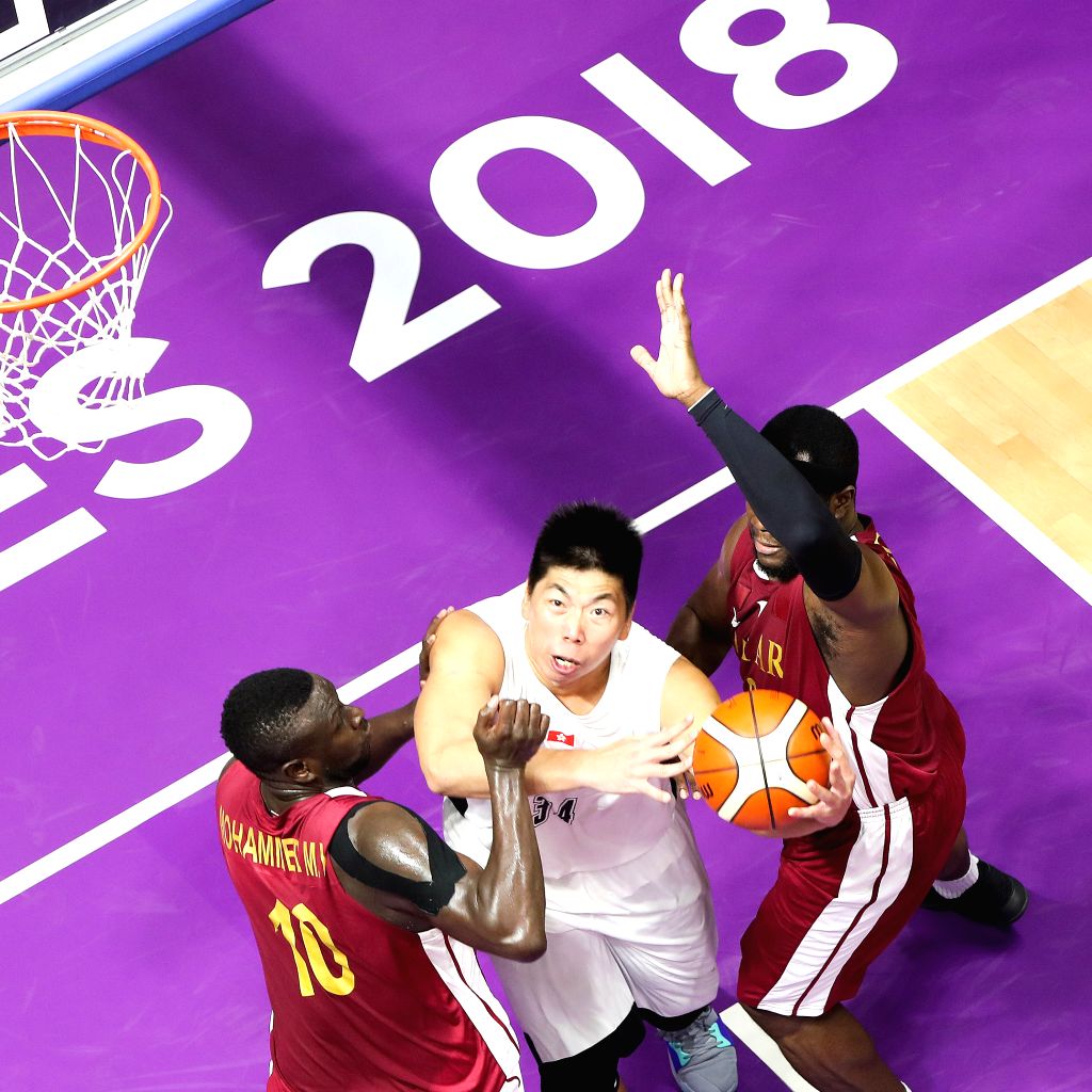 INDONESIA-JAKARTA-ASIAN GAMES-BASKETBALL-QATAR VS HONG KONG