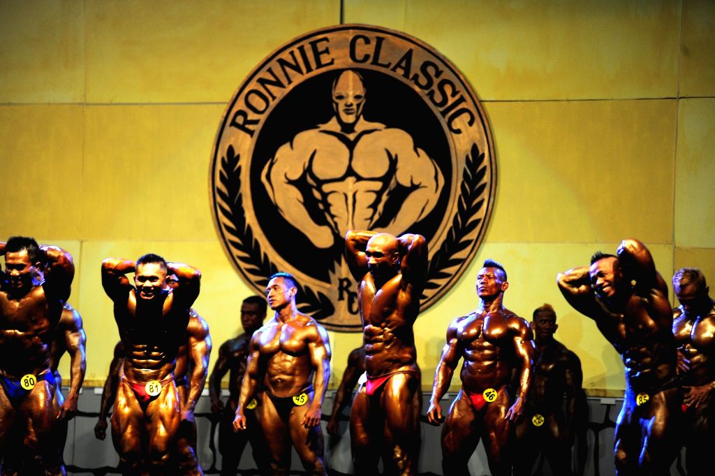 The "Ronnie Classic" bodybuilding and men fitness competition in Jakarta