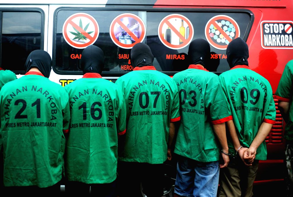 INDONESIA-JAKARTA-INCINERATION-DRUGS