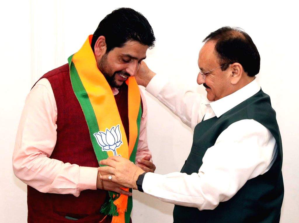 Jalandhar West MLA Sheetal Angural meets BJP National President JP ...