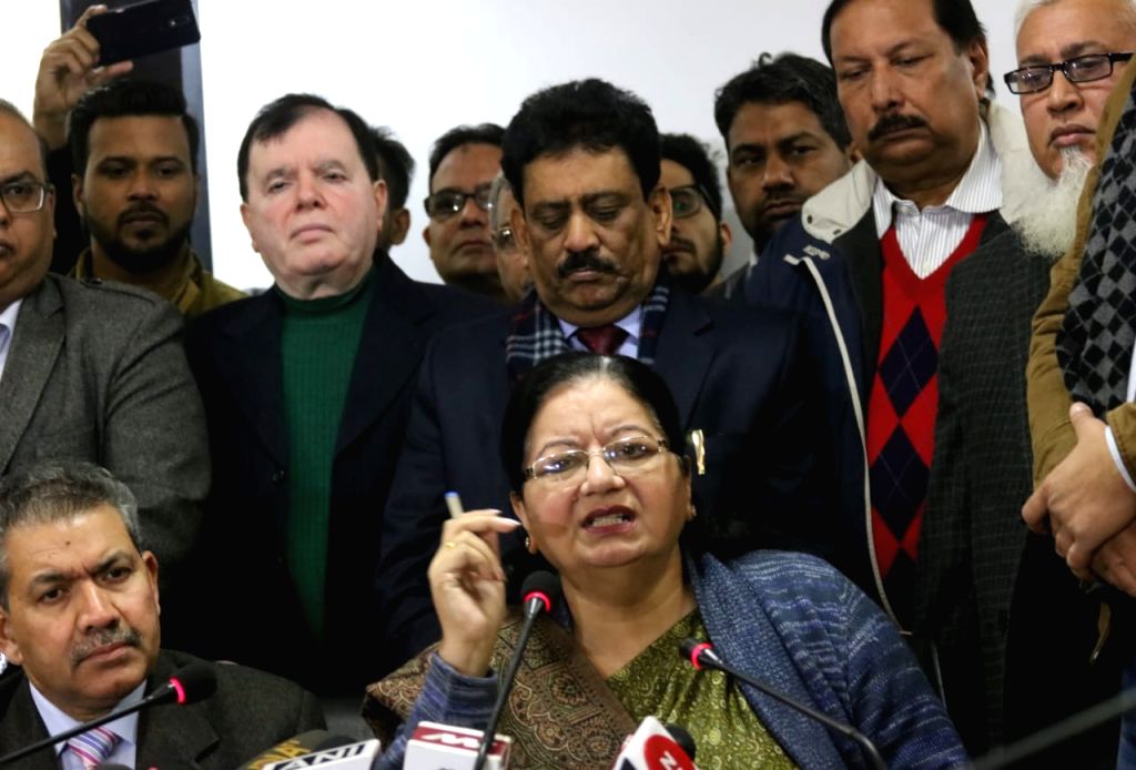 JMI VC talks to the media