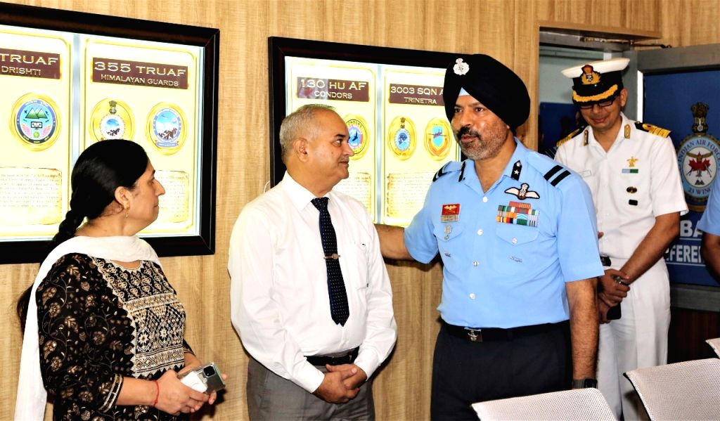 Jammu Air Force station conference hall dedicated to Flt Lt Advitiya Bal