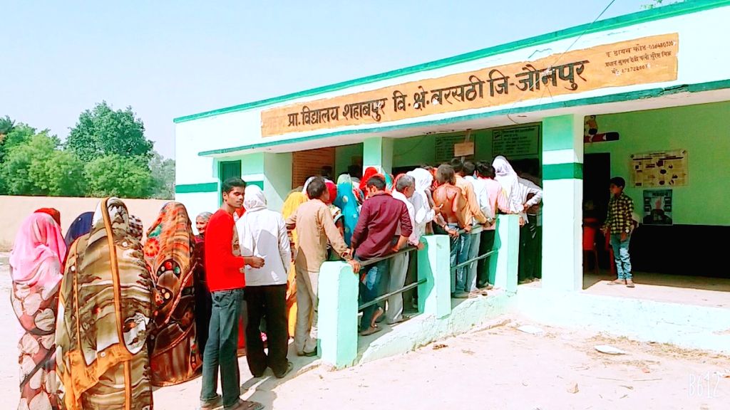 34.92% voting recorded in UP