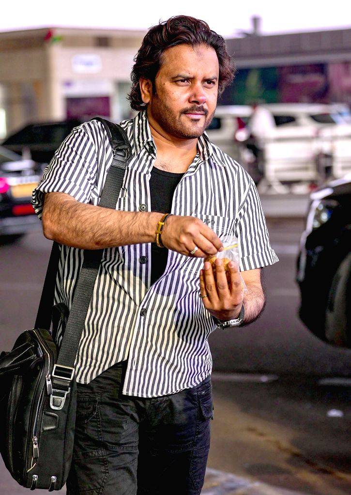 Javed Ali Spotted at Airport