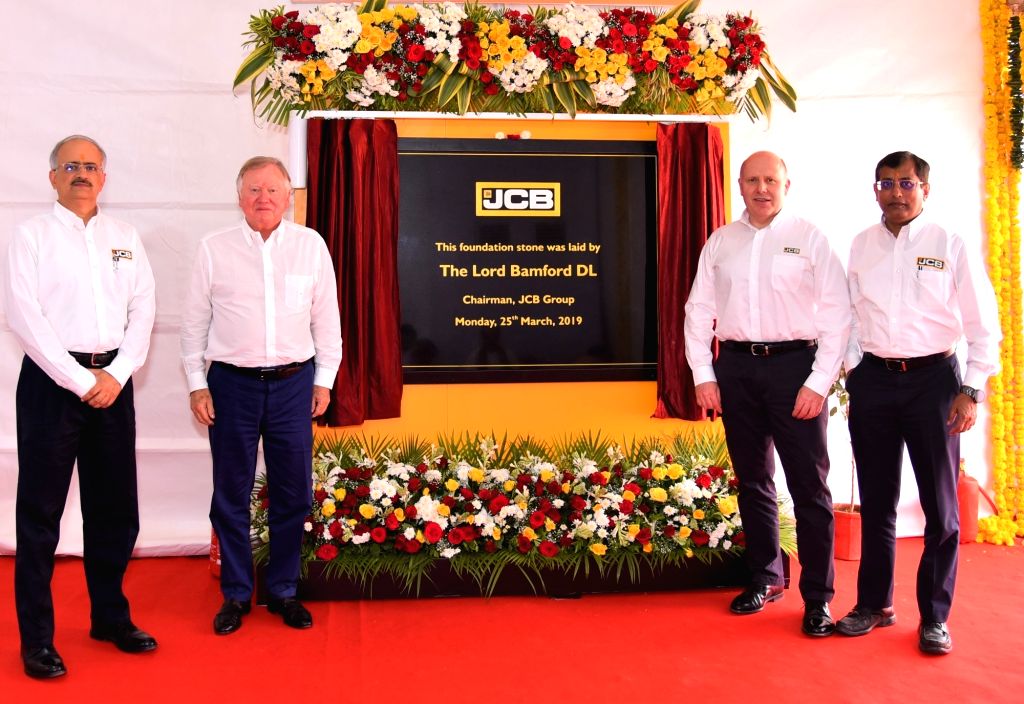Lord Bamford inaugurates JCB's sixth factory