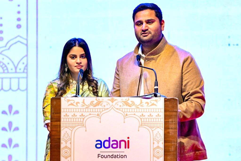 Jeet Adani, Diva Adani Mark Anniversary with Adani Mangal Seva Initiative