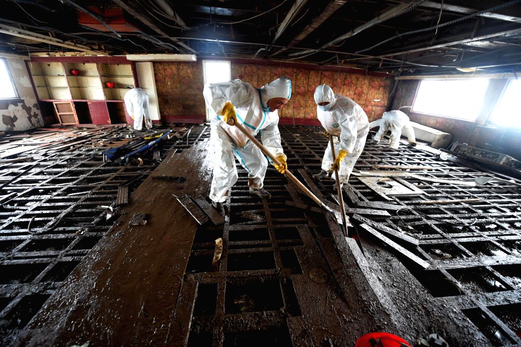 CHINA-HUBEI-CAPSIZED SHIP-VICTIMS-EFFECTS