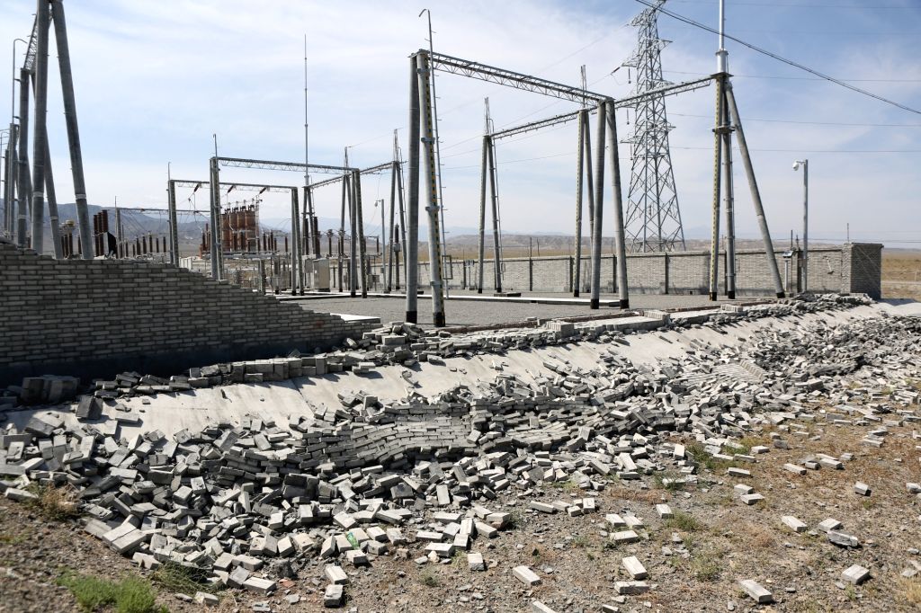 CHINA-XINJIANG-JINGHE-EARTHQUAKE