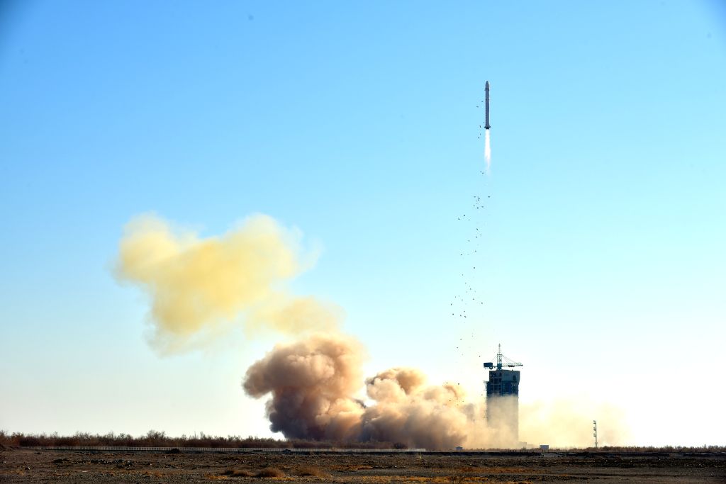 CHINA-GANSU-JIUQUAN-SATELLITE-LAUNCHING