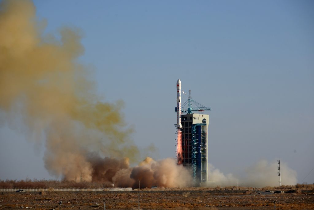 CHINA-GANSU-JIUQUAN-SATELLITES-LAUNCH