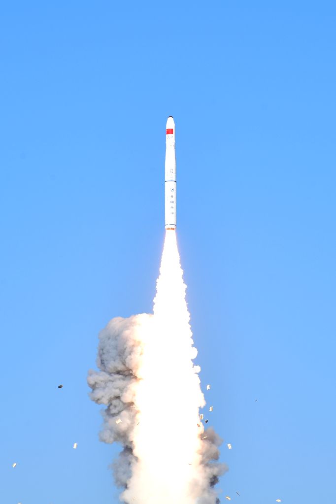 CHINA-GANSU-JIUQUAN-SATELLITES-LAUNCH
