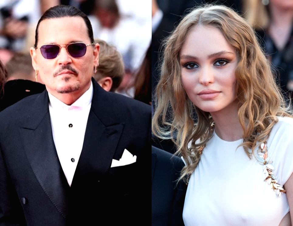 Johnny Depp shows his love for Lily-Rose during Vampires tour