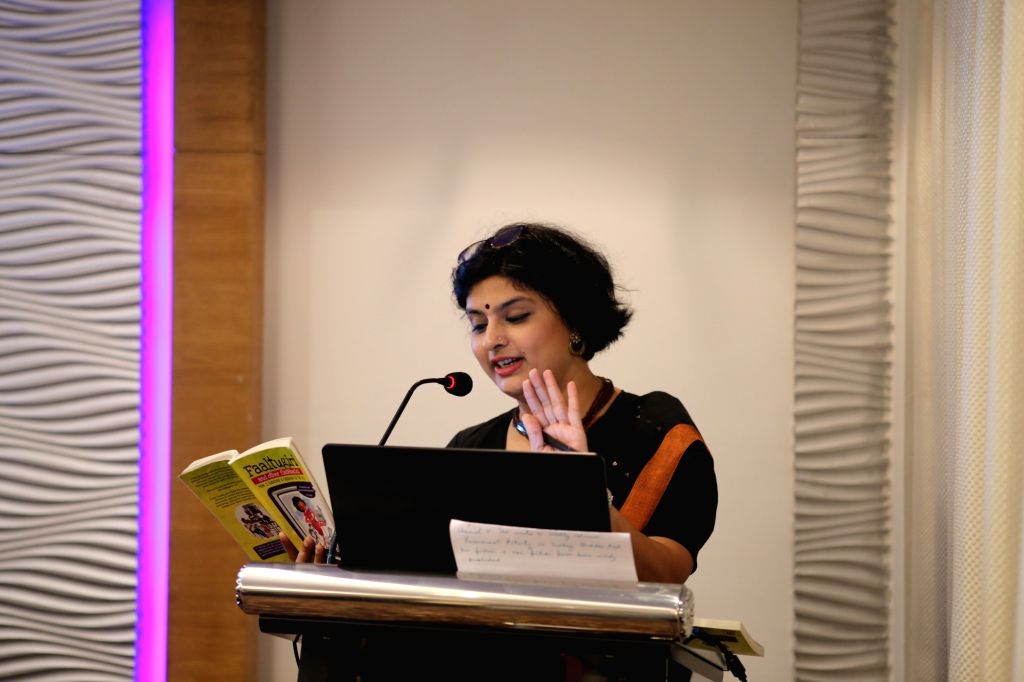 Launch of Janhavi Samant's novel "Faltugiri
