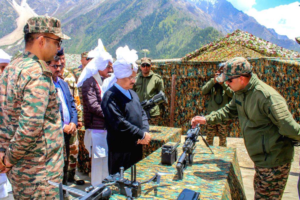JP Nadda Visits the Army Guest House