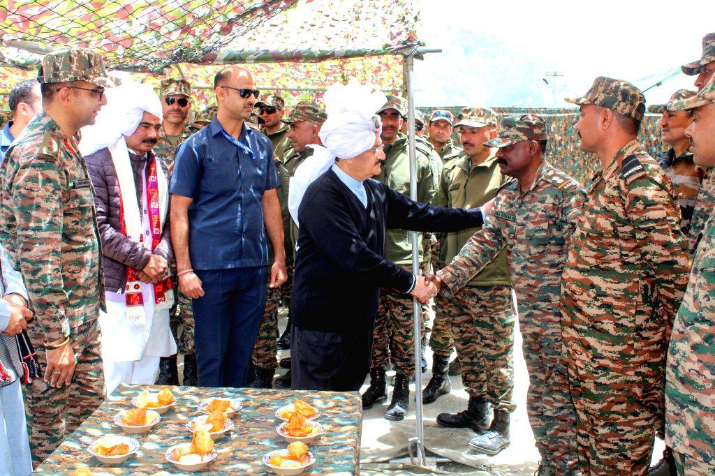 JP Nadda Visits the Army Guest House