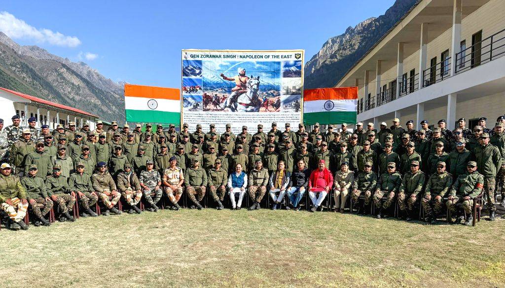 JP Nadda Visits the Army Guest House