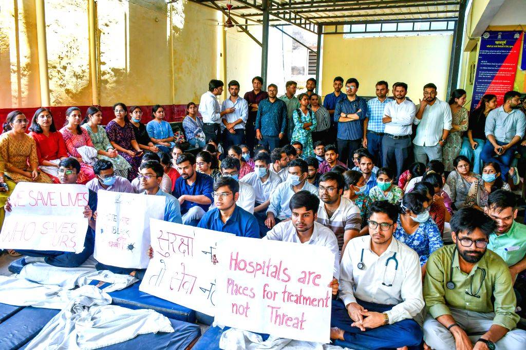 Junior Doctors Hold Strike Protest