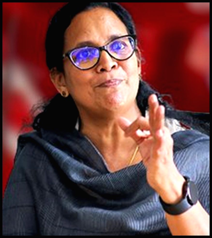 Free Photo :K.K. Rema, MLA of Revolutionary Marxist Party (RMP)
