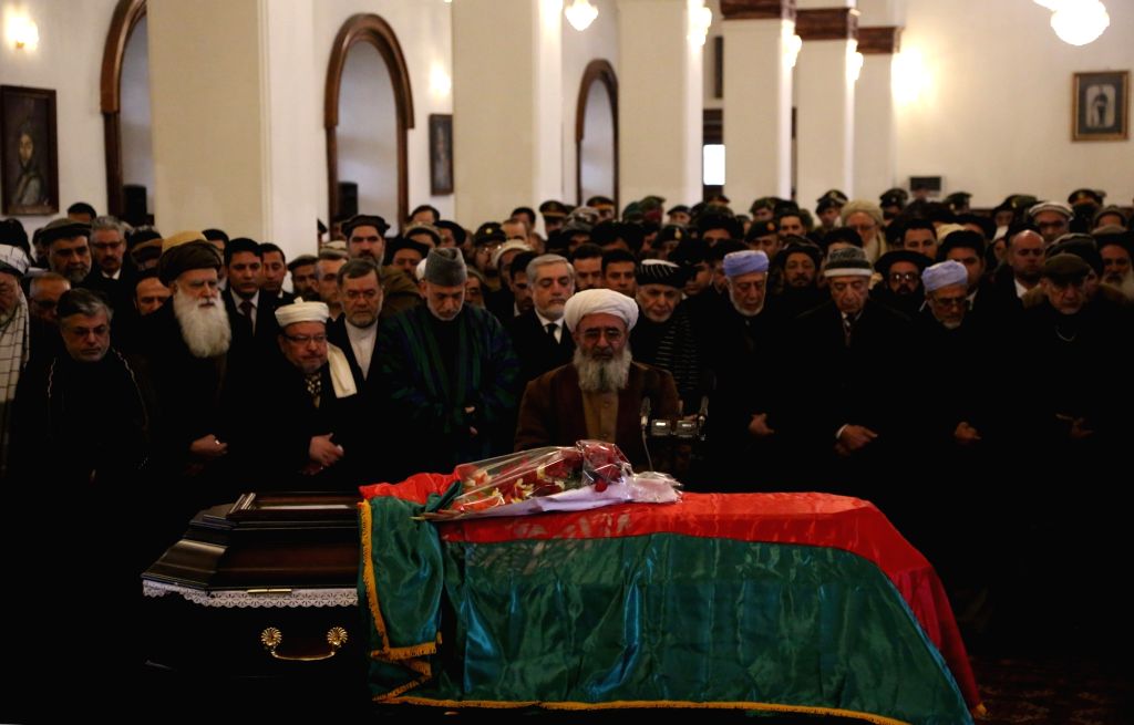 Former Afghan President Sibghatullah Mojaddedi laid to rest