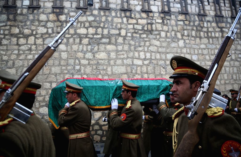 Former Afghan President Sibghatullah Mojaddedi laid to rest