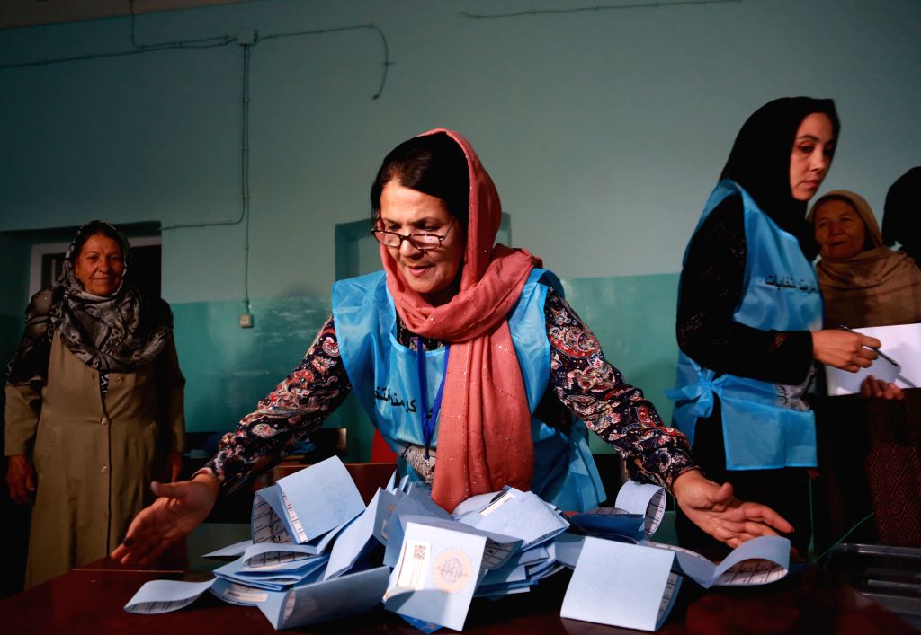 AFGHANISTAN-KABUL-PRESIDENTIAL ELECTION-TALLYING