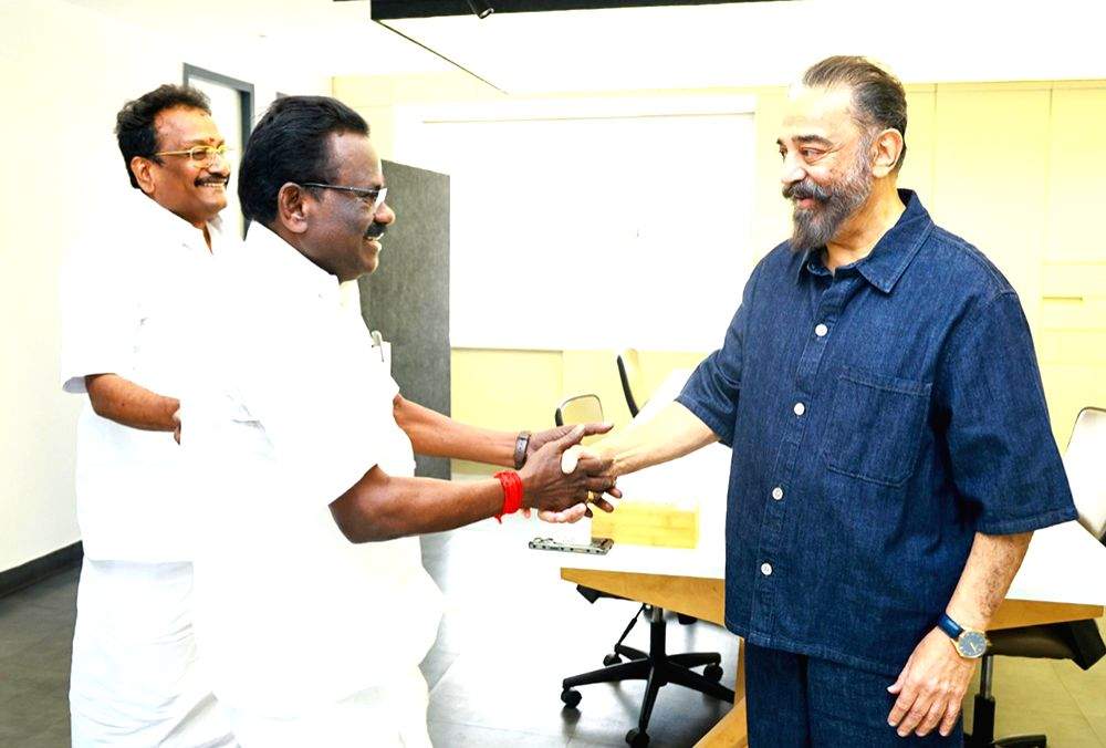 Kamal Haasan meets Paramakudi MLA