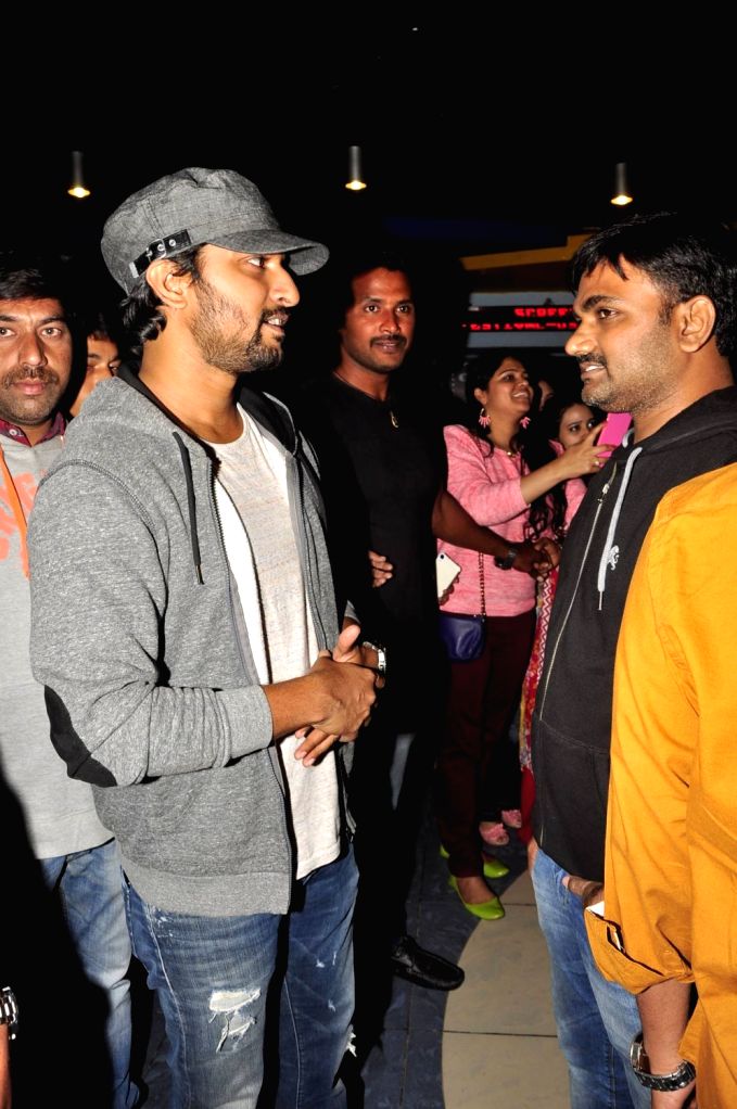 : (201115) Hyderabad: Cheekati Rajyam movie premiere show