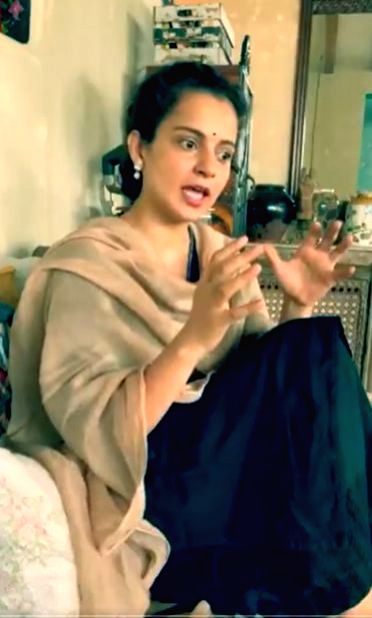 Free Photo: Kangana gives 'warning' to those crying about India to ...