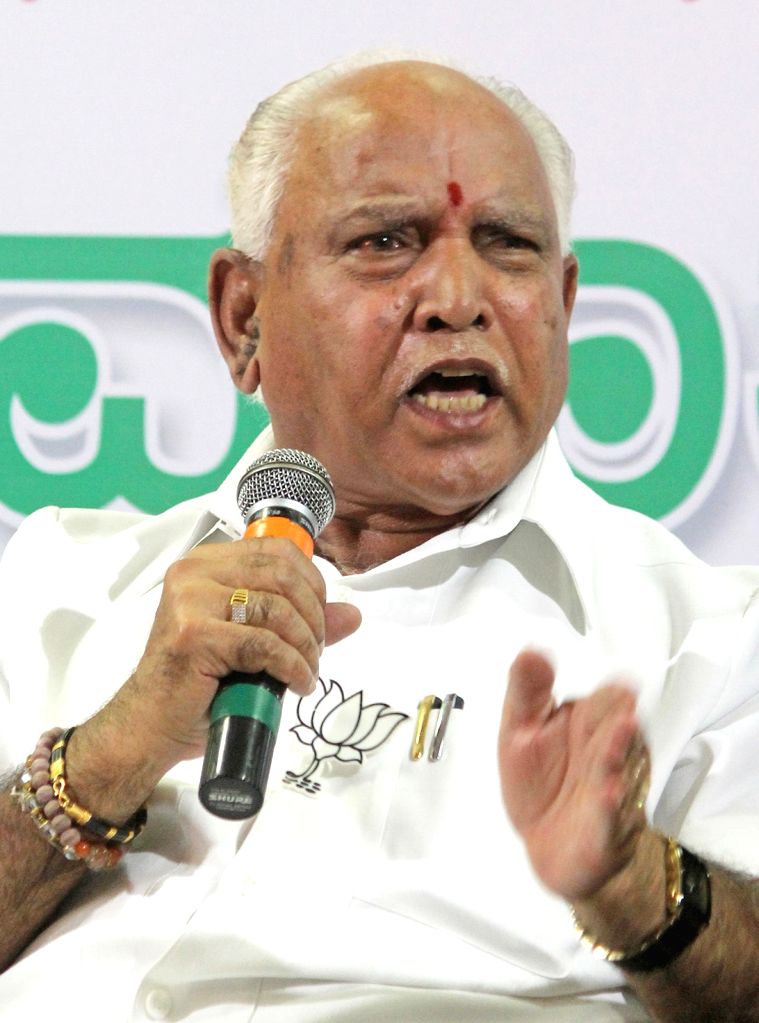 Yeddyurappa's press conference