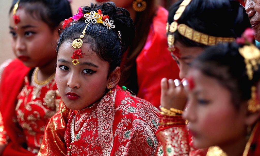 NEPAL-KATHMANDU-BEL BIBAHA-CEREMONY