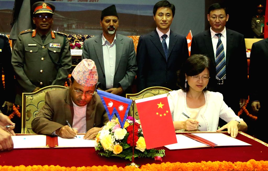 NEPAL-KATHMANDU-CHINA-ACADEMY-HANDOVER