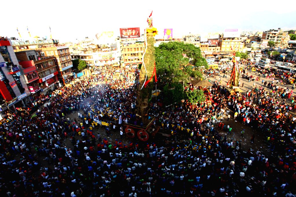 Rato Machhendranath festival at Lagankhel