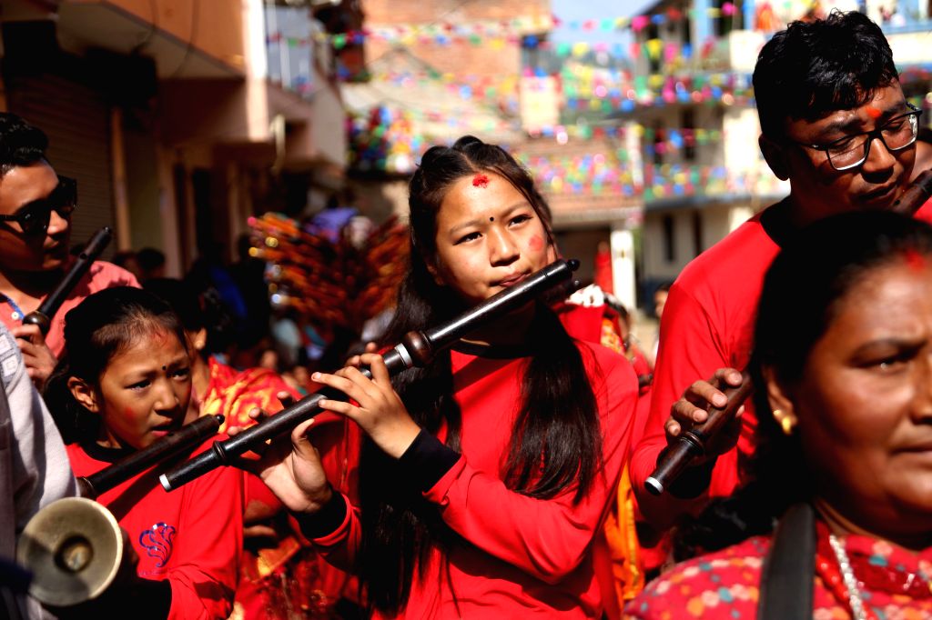 NEPAL-KATHMANDU-MAHALAXMI FESTIVAL-CELEBRATION