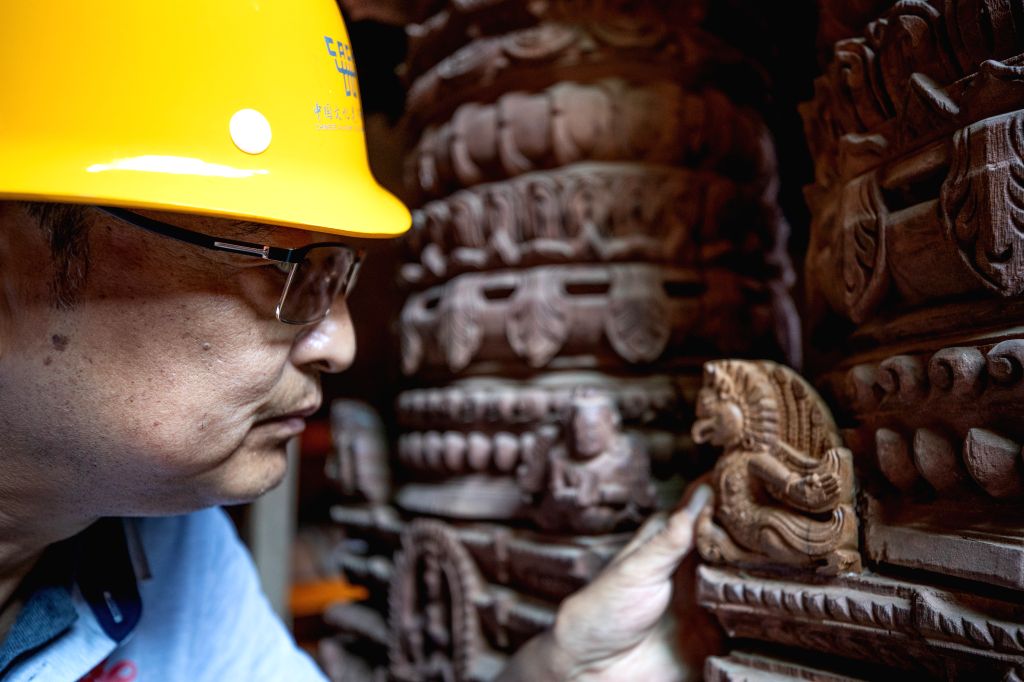 NEPAL-KATHMANDU-CHINA-RESTORATION
