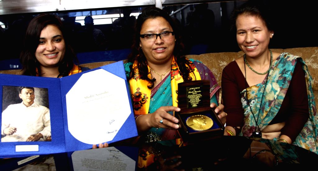 The medal of Magsaysay Award