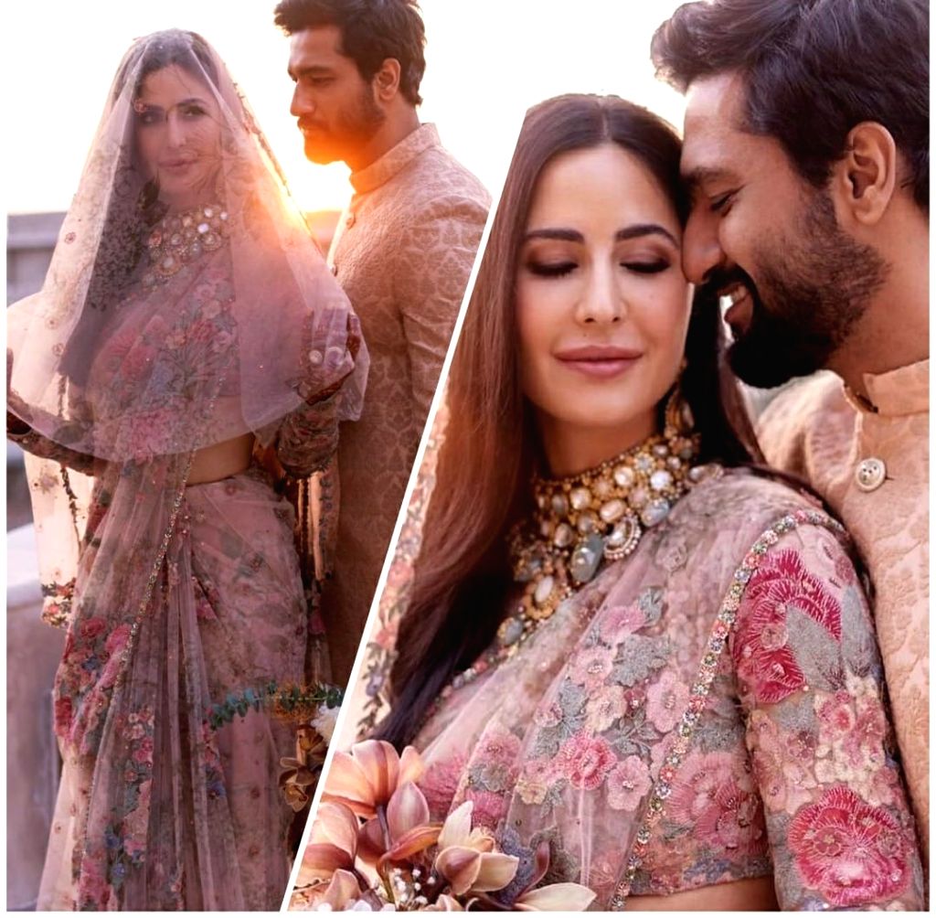 'KatVic' share dreamy pictures from their wedding photoshoot