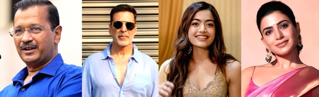 Free photo : Kejriwal, Akshay, Rashmika, Samantha join the 'Naatu Naatu ...