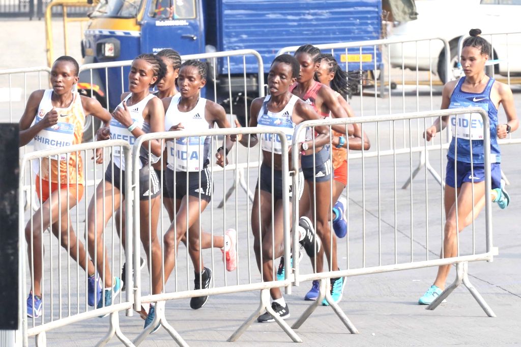 TCS World 10K run - Agnes Tirop, Letesenbet Gidey, Senbere Teferi