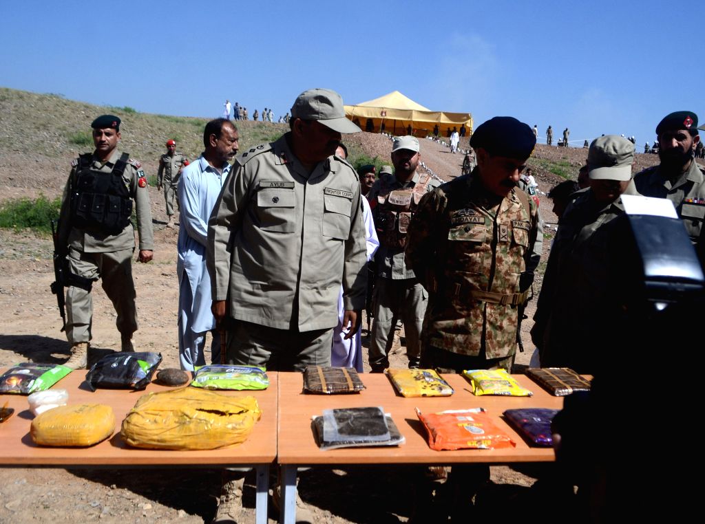 PAKISTAN-KHYBER AGENCY-DRUGS-DESTRUCTION