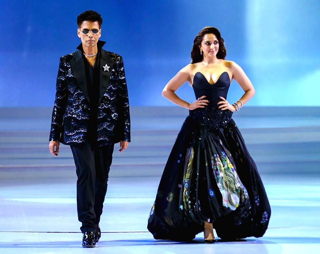 Kiara Advani and Karan Johar Turn Showstoppers for Rahul Mishra