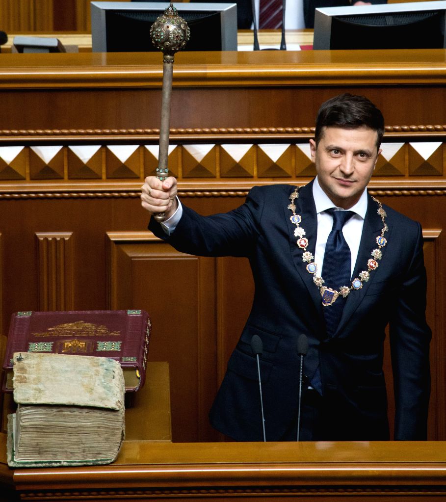 UKRAINE-KIEV-ZELENSKY-INAUGURATION