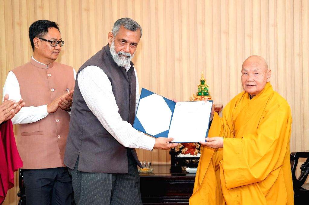 Kiren Rijiju Attends Vietnam Buddhist Sangha-IBC Declaration
