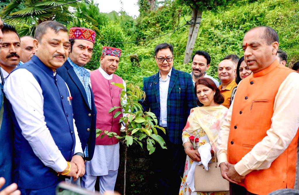 Kiren Rijiju Plants Tree