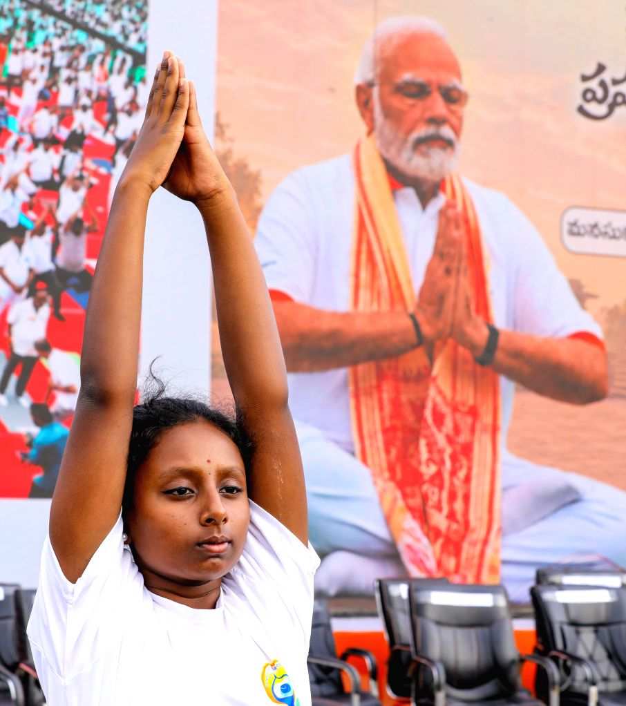 Kishan Reddy Joins Yoga Programme