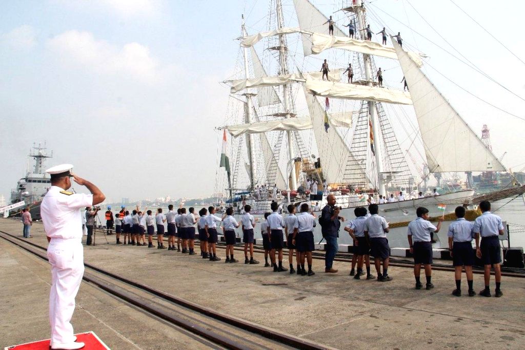INS Tarangini returns to Kochi after 7-month voyage